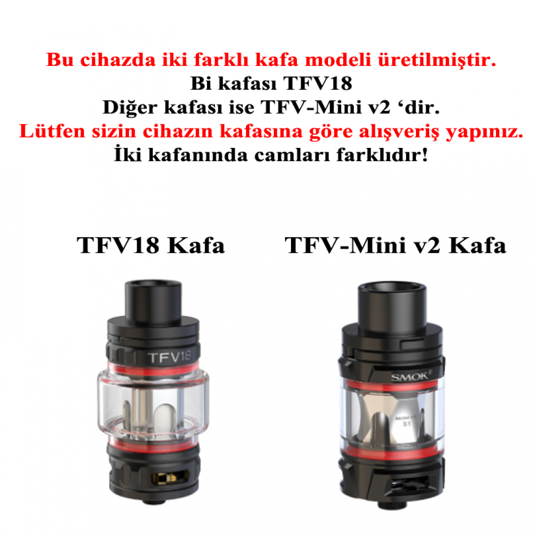 Smok MAG-18 Atomizer Camı - MAG 18 Cam