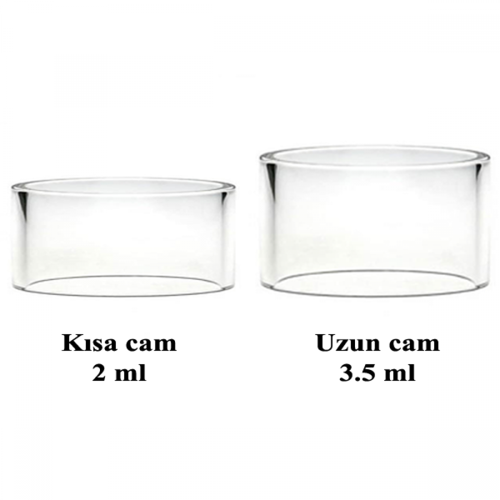 Vaperz Cloud Trilogy RTA Atomizer Camı - Trilogy Cam