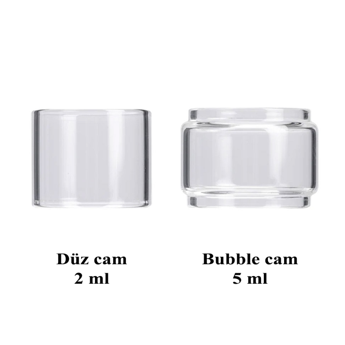 Vaperz Cloud Valkyrie Mini RTA Atomizer Camı - Valkyrie Mini Cam