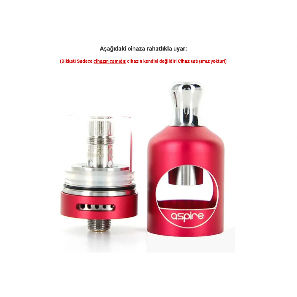Aspire Nautilus 2 Atomizer Camı - Nautilus 2 Cam