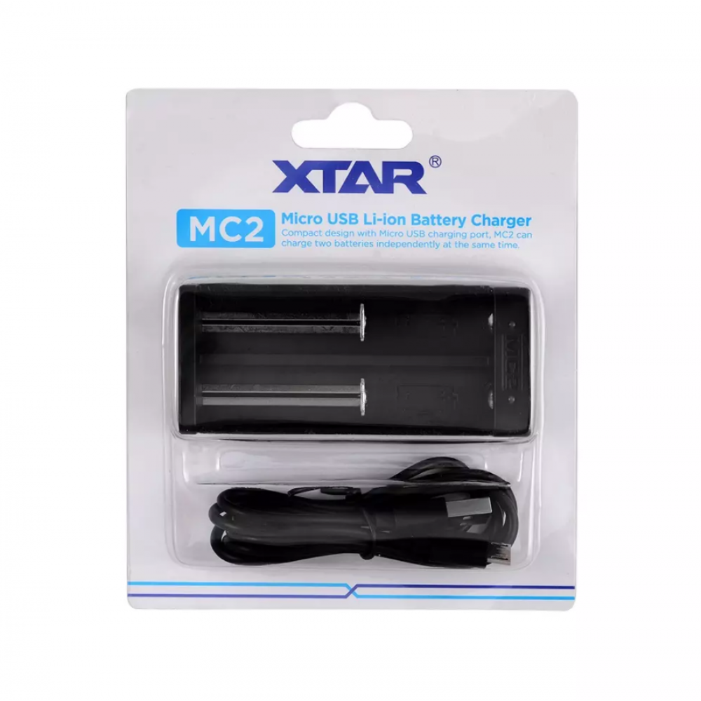 Xtar MC2 - Taşınabilir Li-ion Pil Şarj Cihazı - 2li Şarj Aleti - Xtar ...